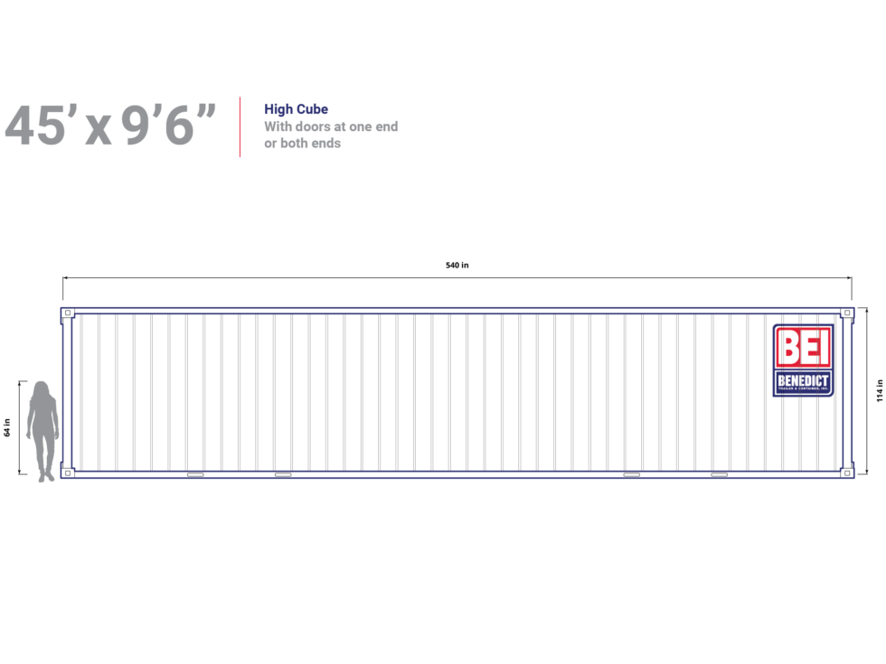 Shipping Containers For Rent and For Sale | Benedict Enterprises, Inc.